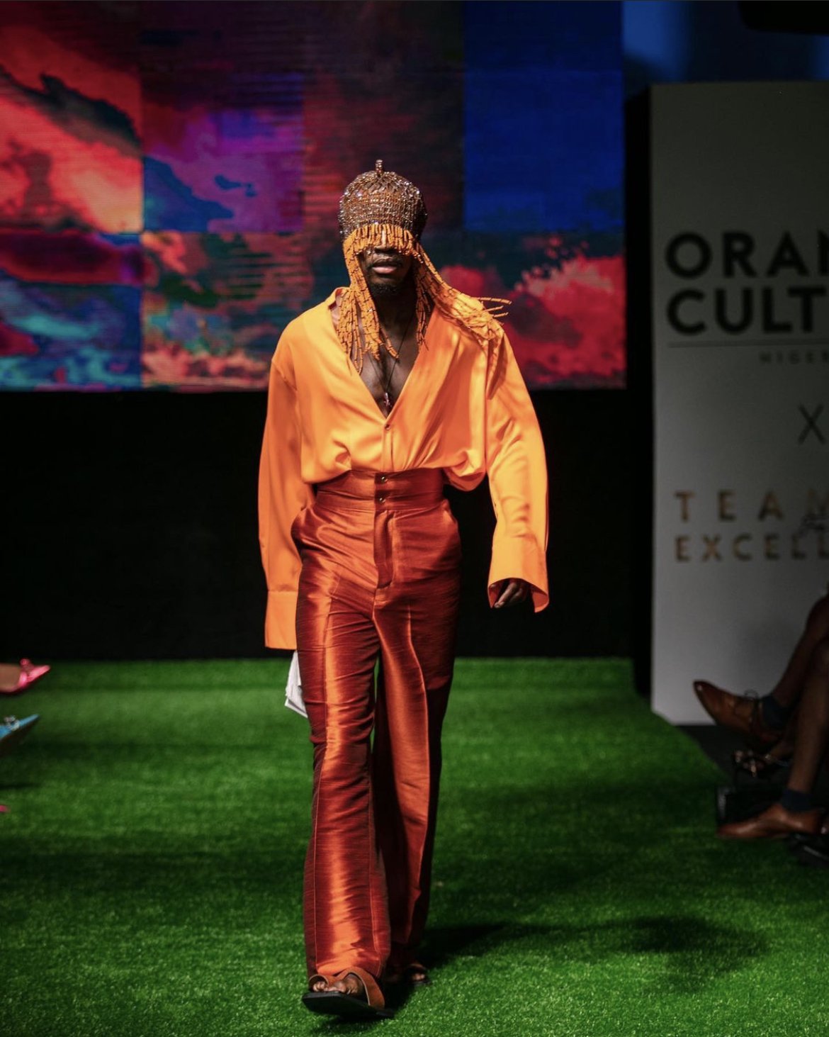 Where Were You: Orange Culture Kicks Off Lagos Fashion Week, Peacock ...